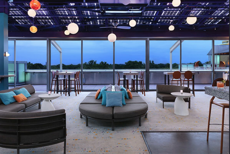 Twilight Room | Rooftop Venue | The Moonrise Green Hotel in St. Louis